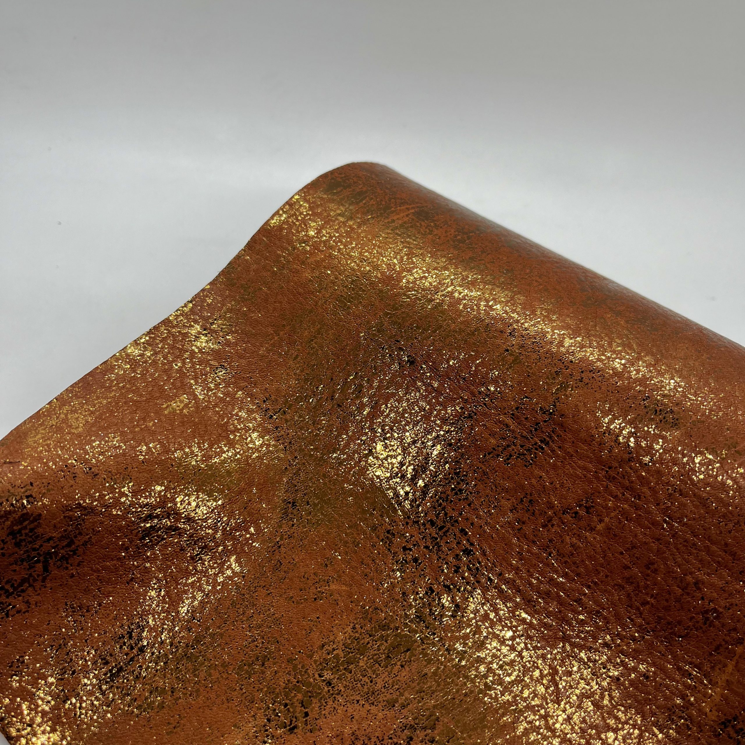 Rusty Allure Brandy Leather - Rainbow Leather